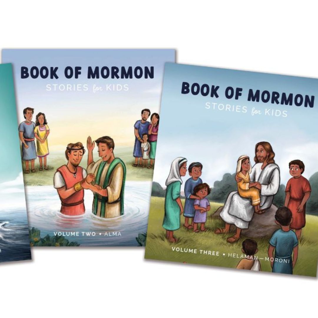 Book of Mormon Stories for Kids Vol. 1-3 Hardback Set – Cedar Fort ...