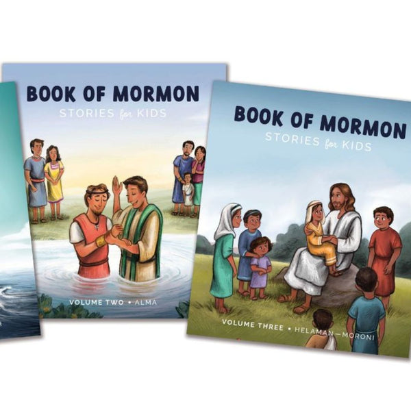 Book of Mormon Stories for Kids Vol. 1-3 Hardback Set – Cedar Fort ...