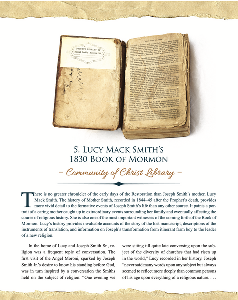 50 Relics of the Restoration – Cedar Fort Publishing & Media