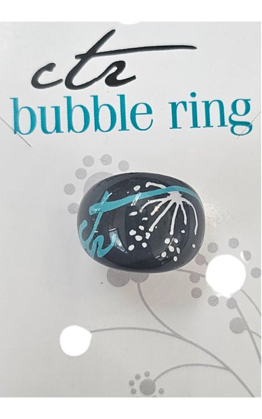 CTR Gray Flower Bubble Ring Size 5 – Cedar Fort Publishing & Media