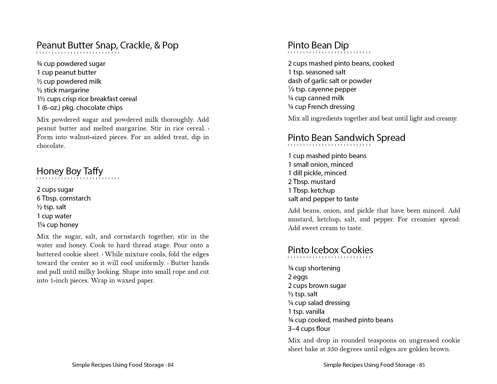 simple recipes using food storage a step by step guide – Cedar Fort ...