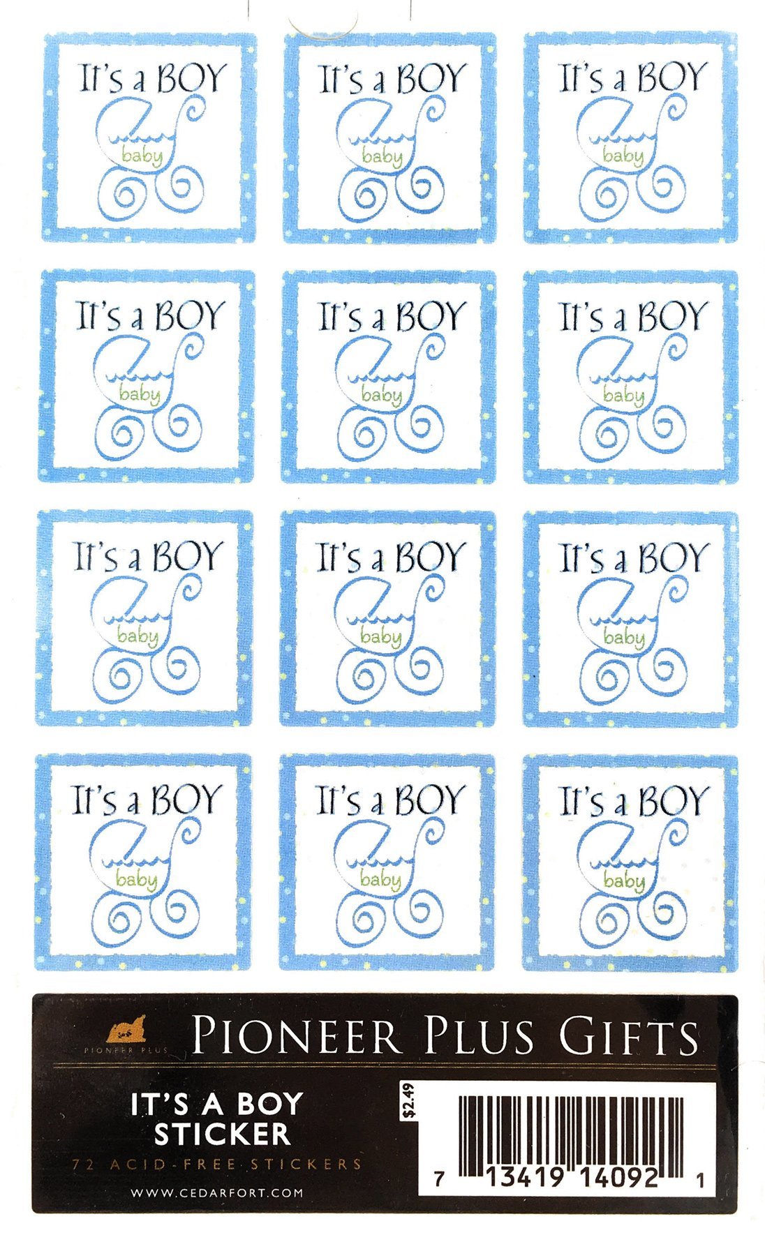 It's a Boy - Stickers – Cedar Fort Publishing & Media