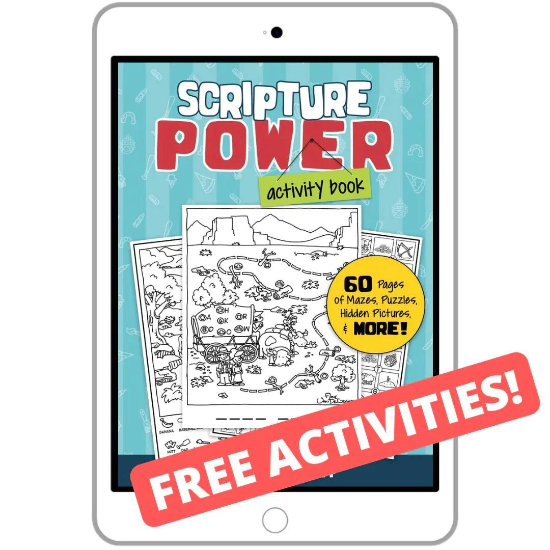 12 FREE Scripture Activities for Children - FREE DOWNLOAD – Cedar Fort ...