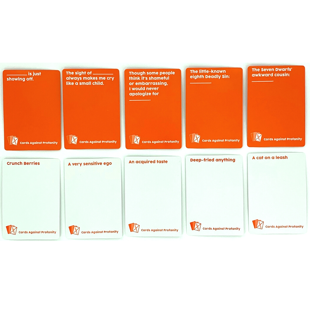 Cards Against Profanity Card Game – Cedar Fort Publishing & Media